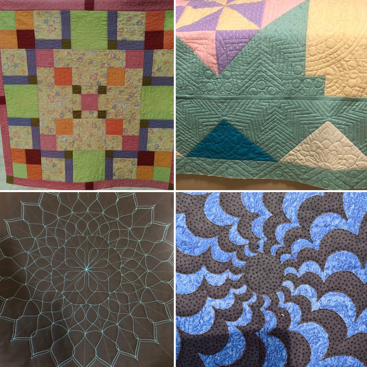 Classes in ruler work quilting and free motion quilting with Westalee ...