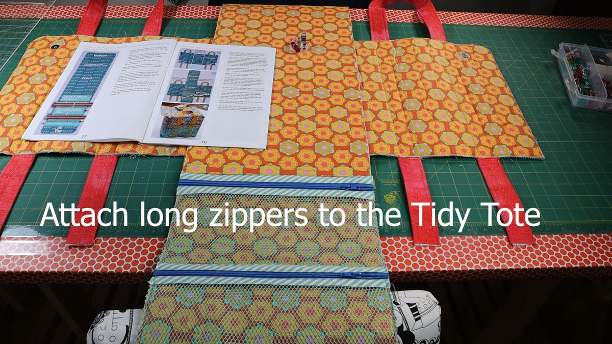 Tidy Tote ONLINE CLASSES with bundled PDF patterns in all options and ...