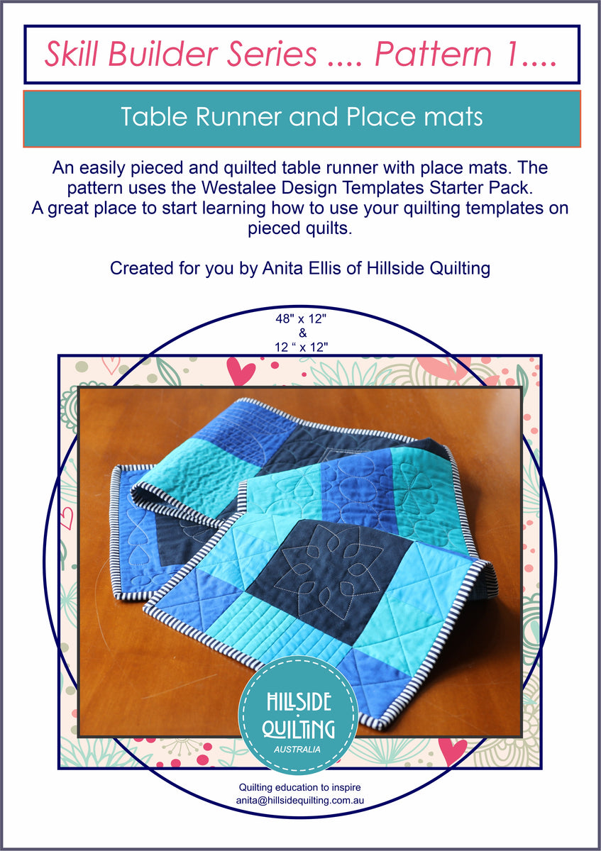 Skill Builder PDF pattern and online class set of 4 patterns – Hillside ...